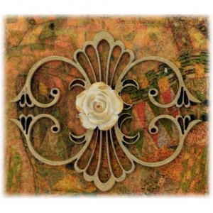 Art Deco & Nouveau Style Ornament 1 - MDF Wood Shape
